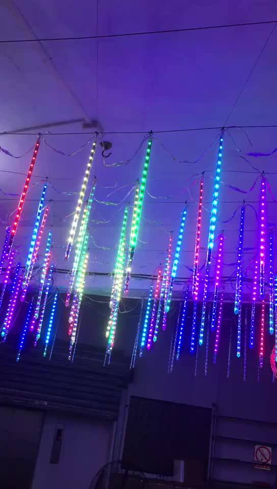 Led Pixel Tubes Dmx 512 Rgb 3d Led Night Light Led Tube Meteor Lighting ...