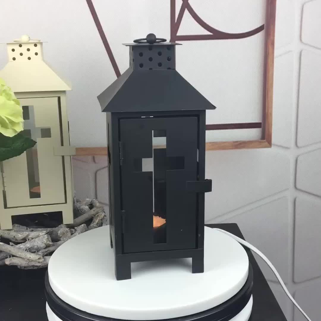 Cross Decorative Hanging Grave Cemetery Metal Candle Lantern - Buy Metal Cross Lantern,Cemetery ...