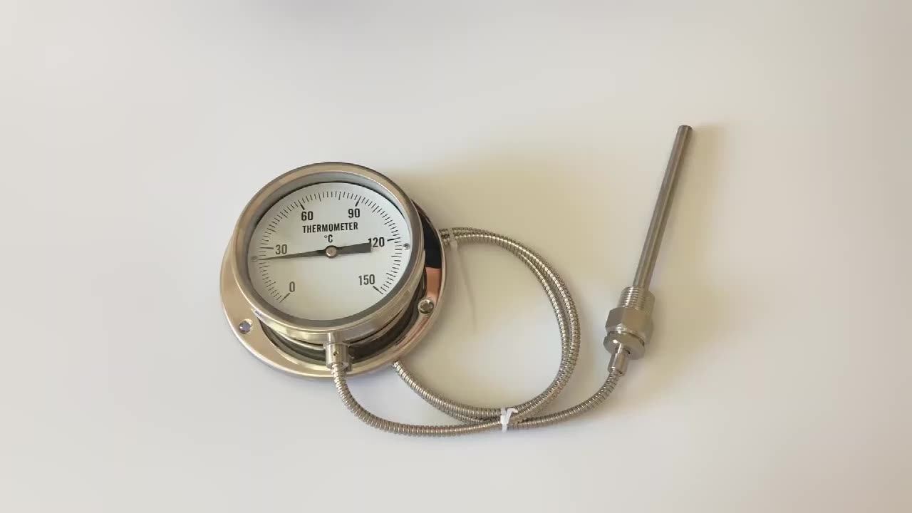 Stainless Steel Remote Reading Capillary Thermometer - Buy Remote ...