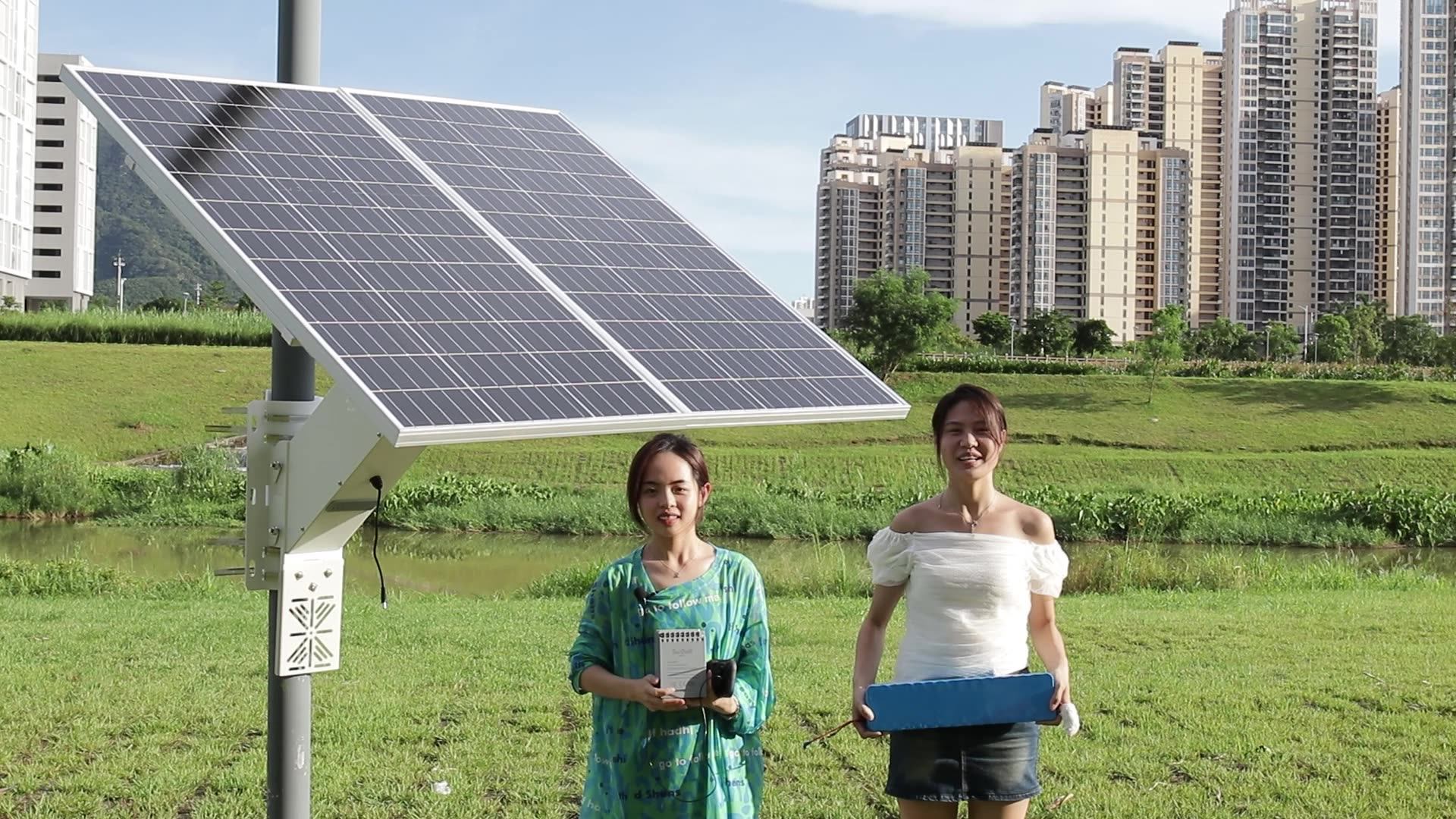 Tecdeft Outdoor Complete Set 120w Solar Panels Mppt Off Grid Solar ...