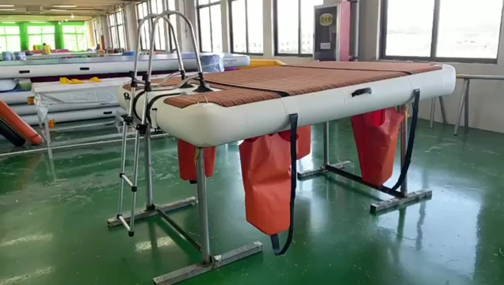 Floating Platform Yacht Pools Inflatable Sea Pool Swim Platform For ...