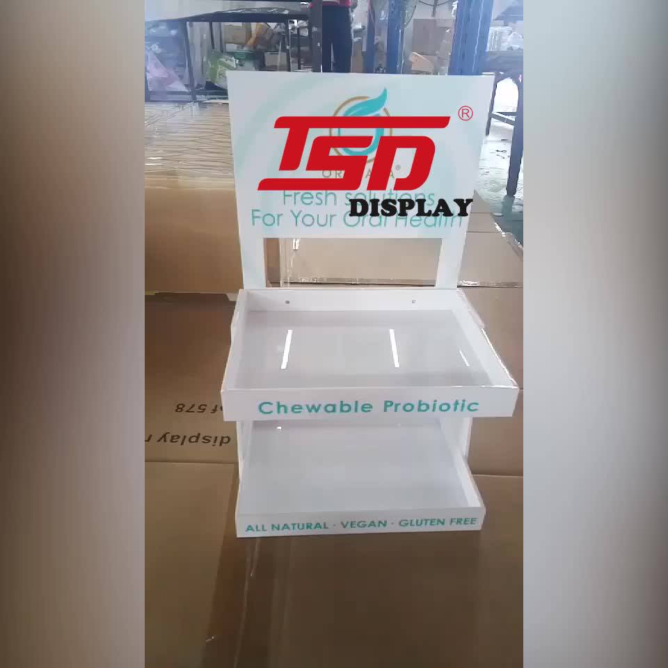 Penyangga Tampilan Botol Atas Penghitung Parfum Akrilik,Rak Pajangan ...
