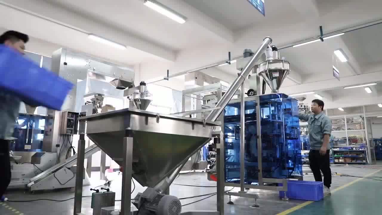 Fully Automatic Vffs Vertical Multi-function Small Pouch Bag Sachet Filling Packaging Coffee ...