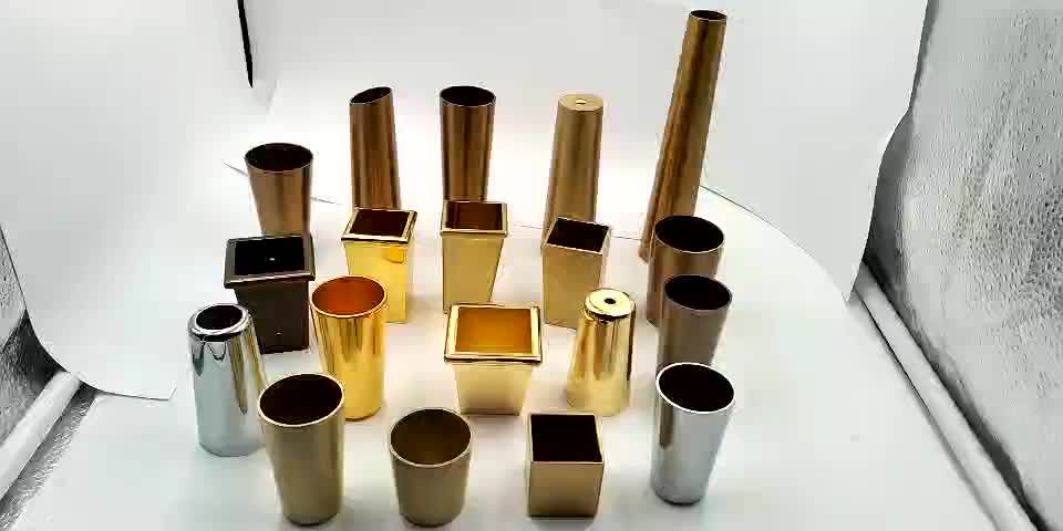 Brass Tips Toe Caps Tapered Metal Leg End Caps For Furniture - Buy ...