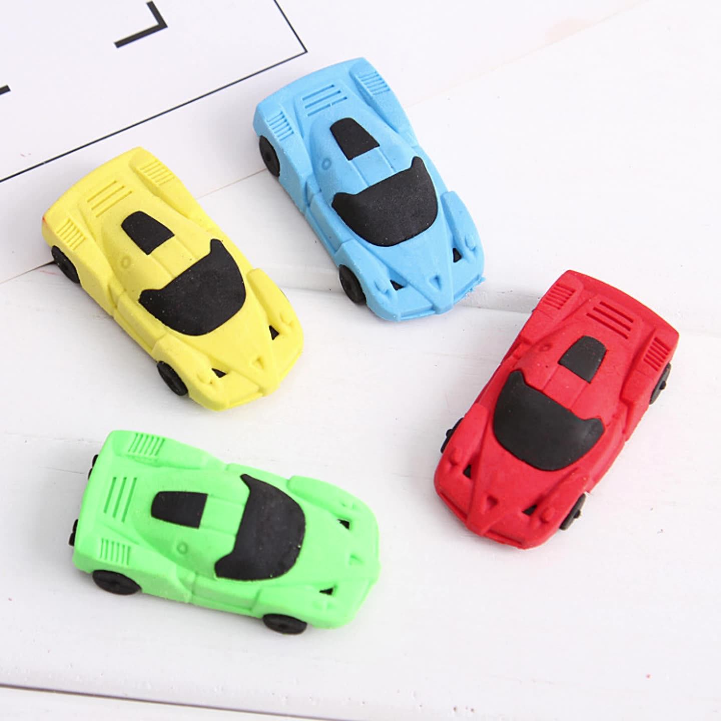 Gl Oem Personaje De Dibujos Animados De Goma For Kids Cute Pencil Car ...