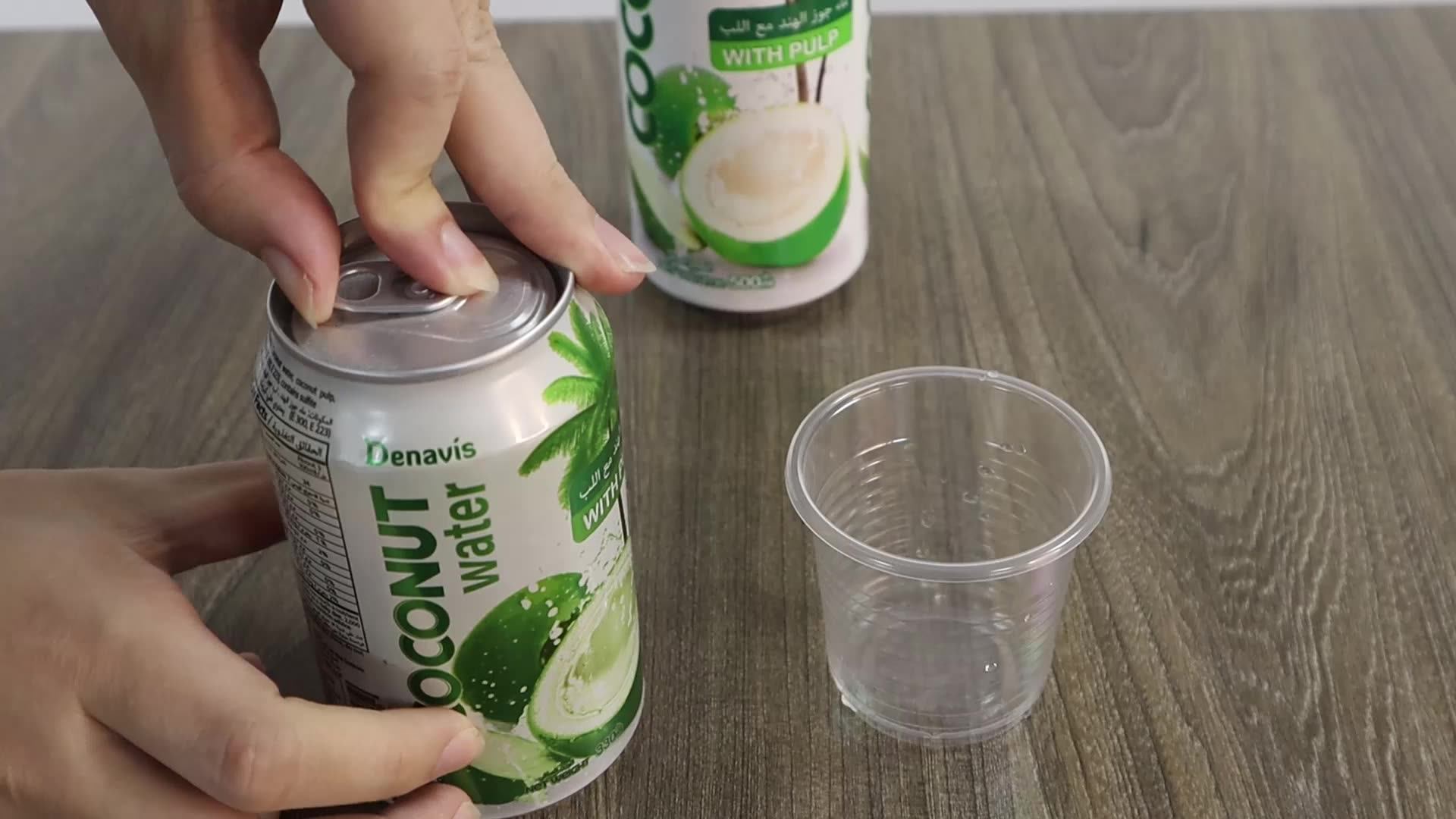 Boisson À L'eau De Coco De Marque Tendance Chaude Avec Pulpe 330ml ...