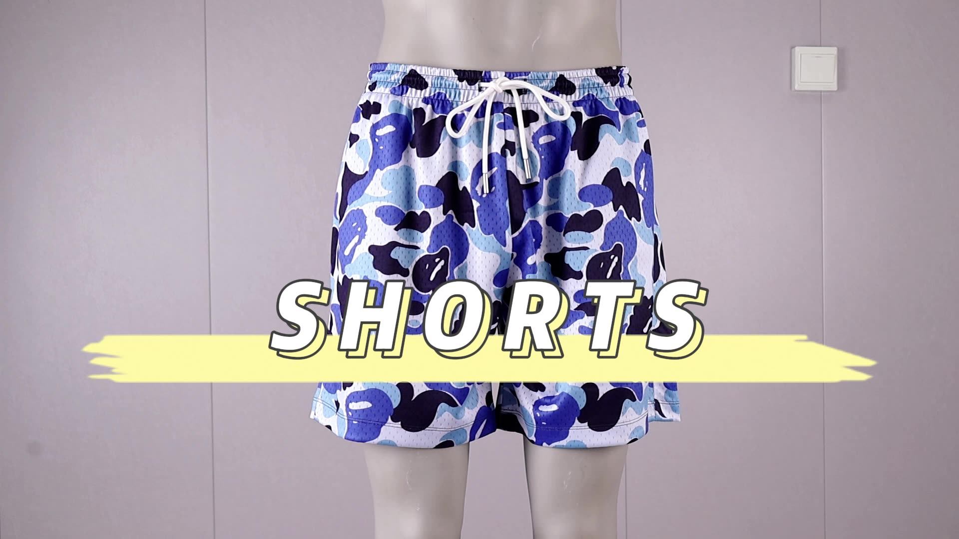 Buker Mesh Shorts Custom 5 Inch Inseam Free Samples,Streetwear Graphic ...