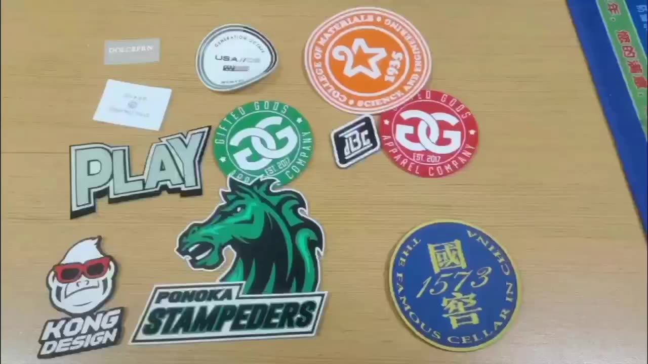 Custom Raised Silicone Heat Press Logo Iron On 3d Silicone Heat ...