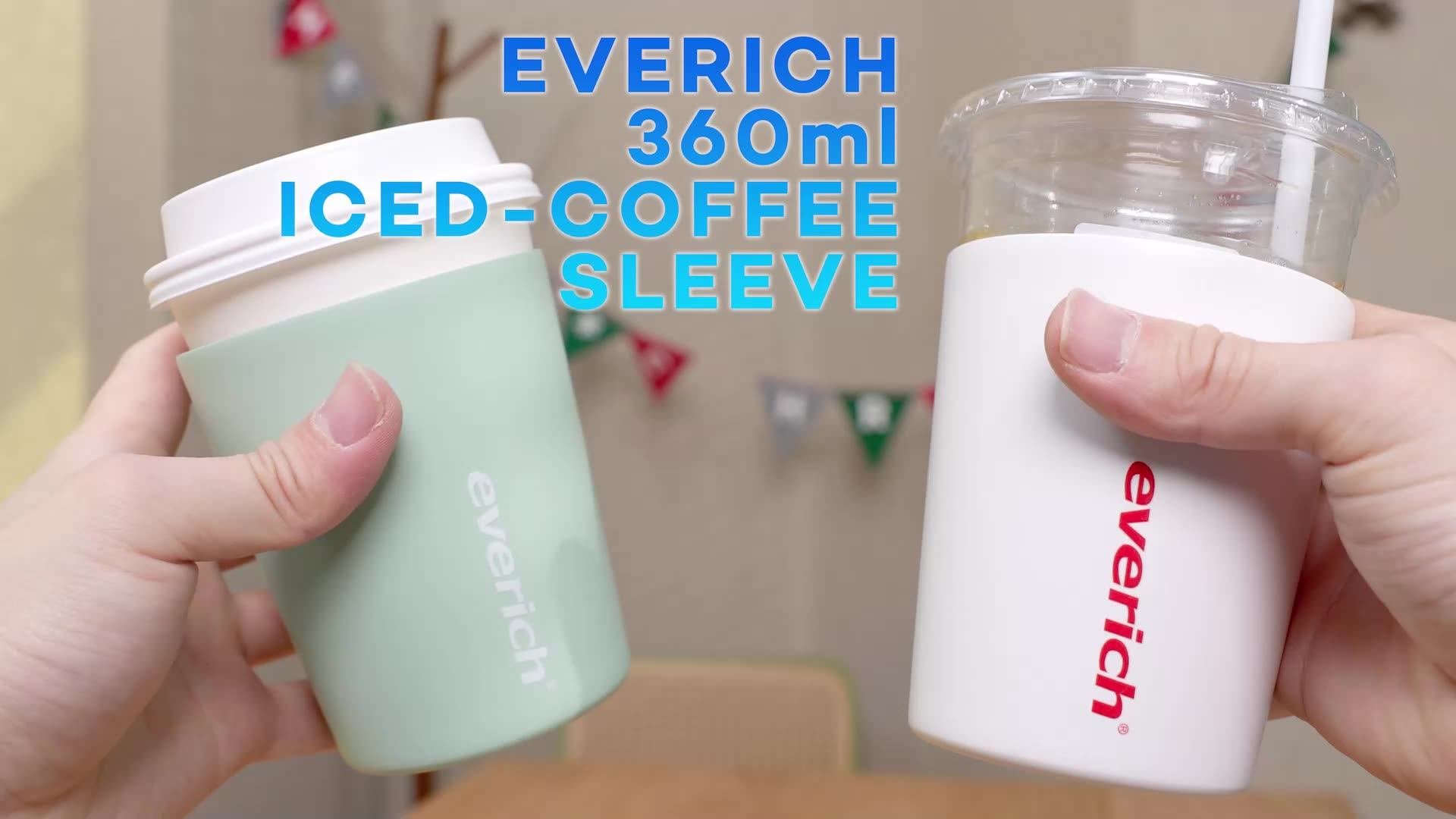 2024 Everich Insulated 360ml Cup Sleeve Ice Coffee Stay Cold - Buy Mugs ...