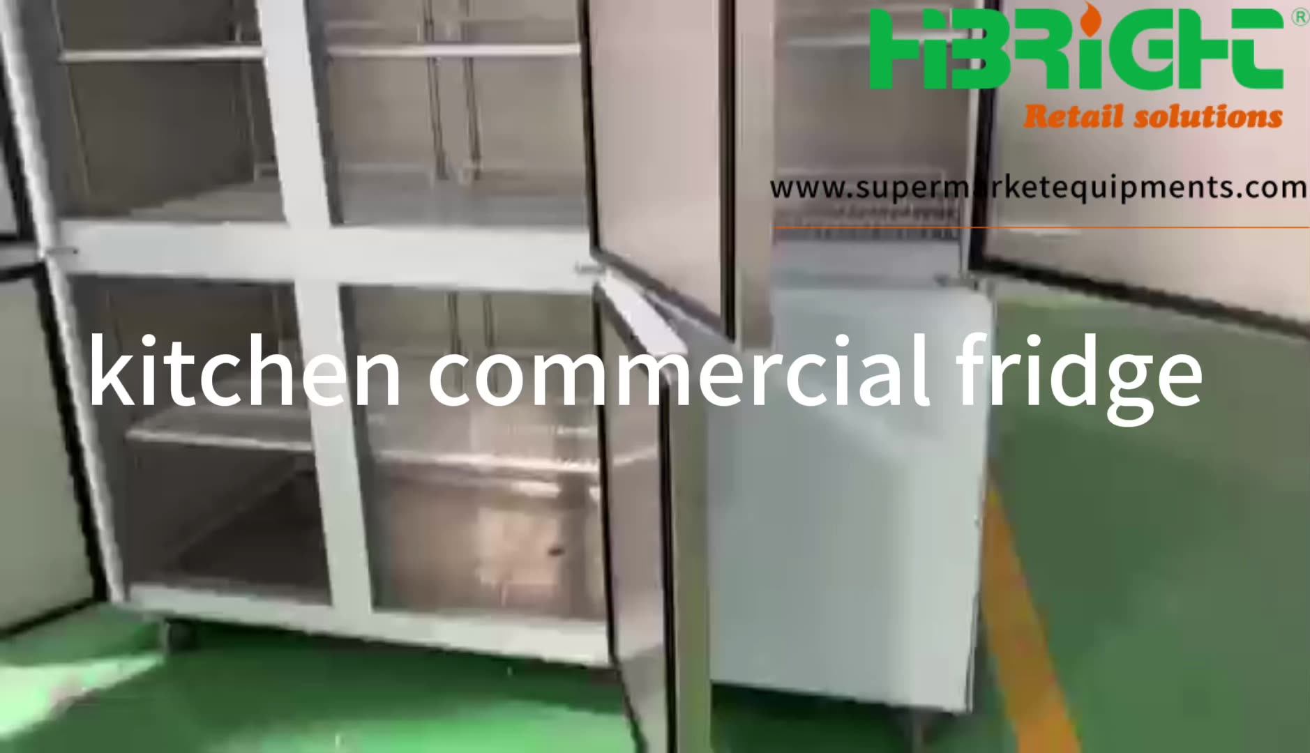 220 Volts Cubigel Compressor Top Mounted Glass Door Commercial Kitchen ...