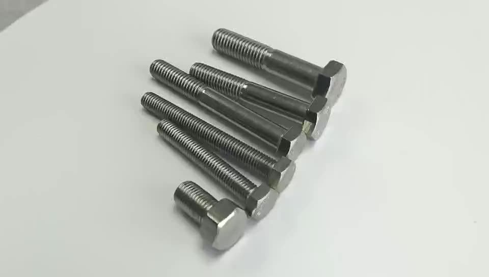 Ss400 Bolt Nut Washer Sus304 M7 M40 Din933 Standard Bolts A2-70 Ss316 ...