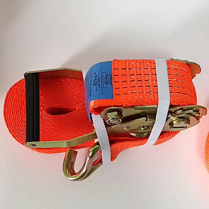 Ratchet Lashing Strap Lashing Belt Tow Strap Racing Cargo Lashing Bar ...