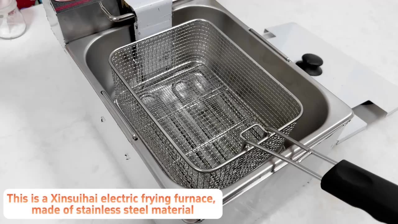 6 L Double Fried Commercial Electric Furnace Blast Furnace Automatic ...