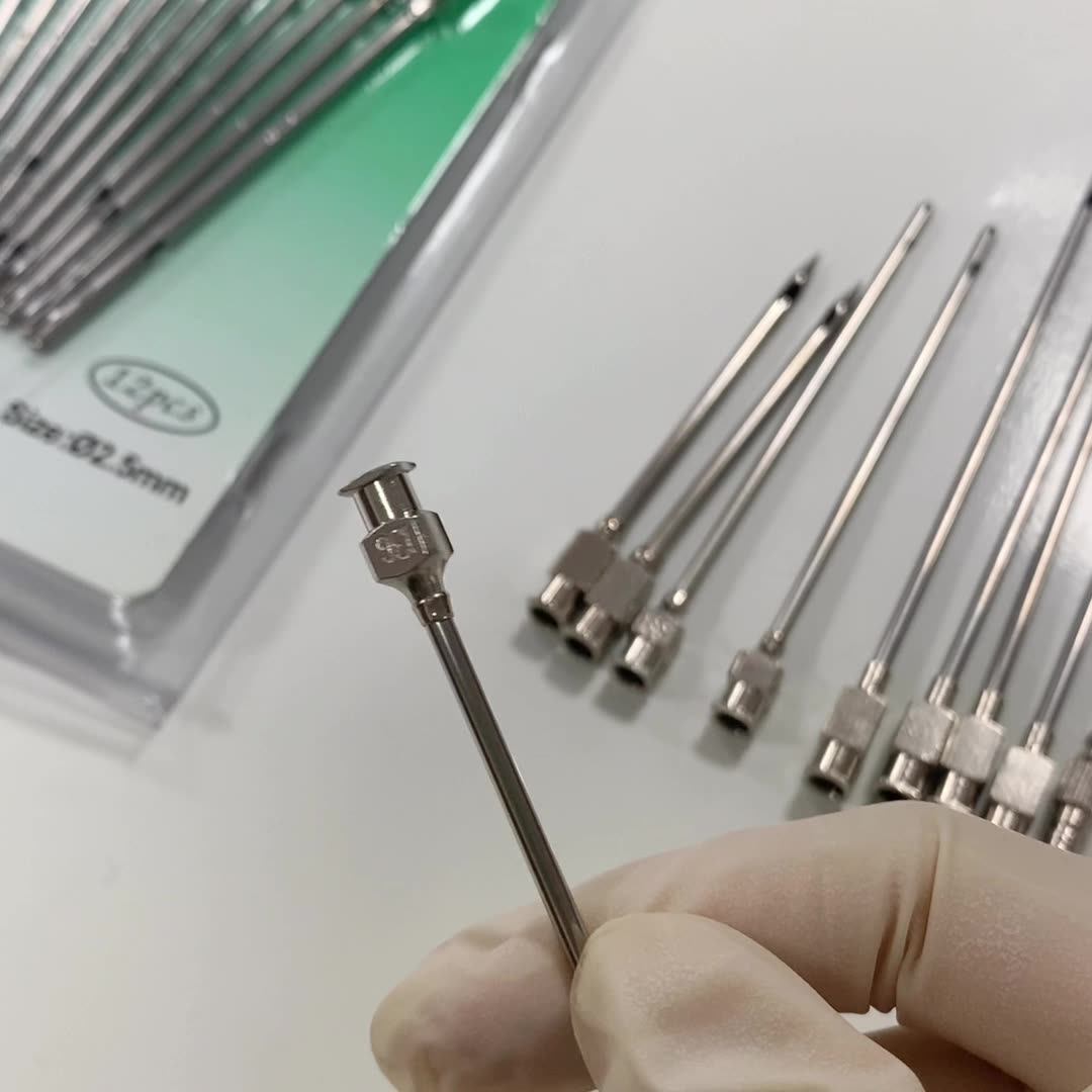 Wj312 Animal Teat Cannula Veterinary Stainless Steel,Milk Passing Treat ...