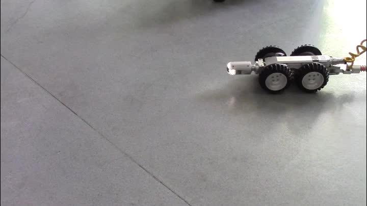 Sewer Pipe Inspection Robot With 150m Working Cable Waterproof Camera ...