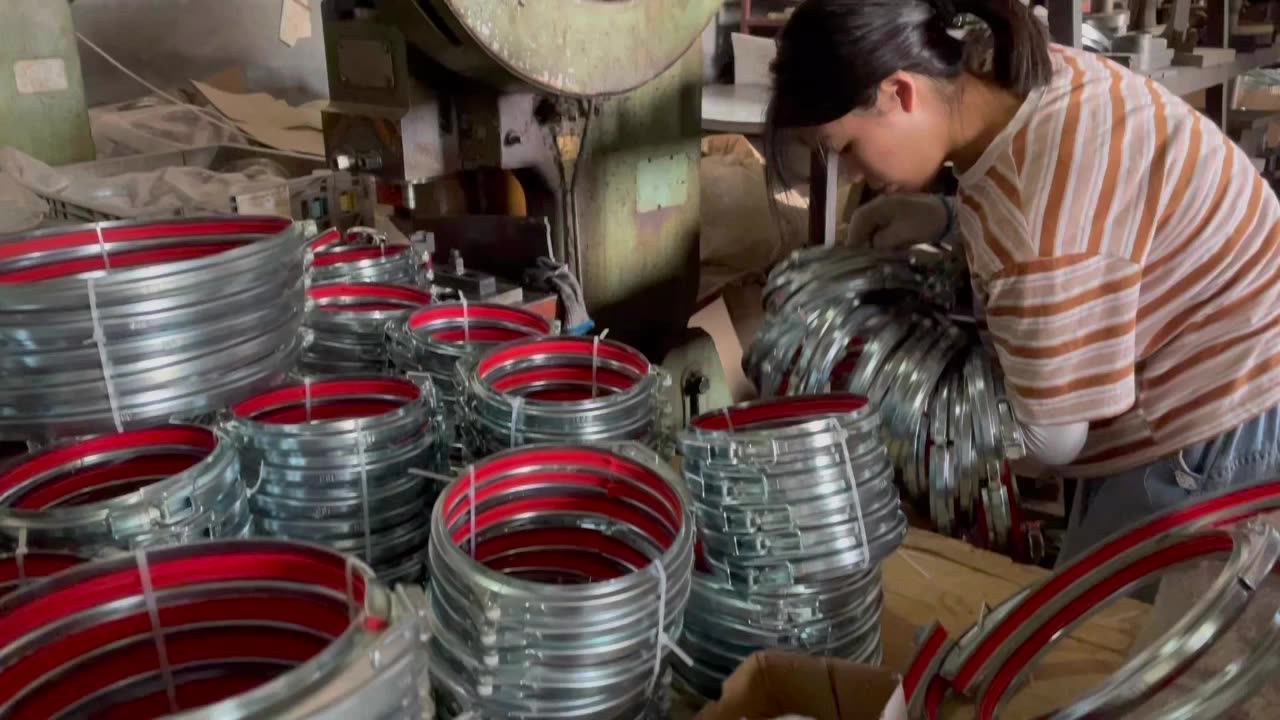 100 Mm Duct Clamp Air Filtration System Quick Fit Pipe Clamp Stainless ...