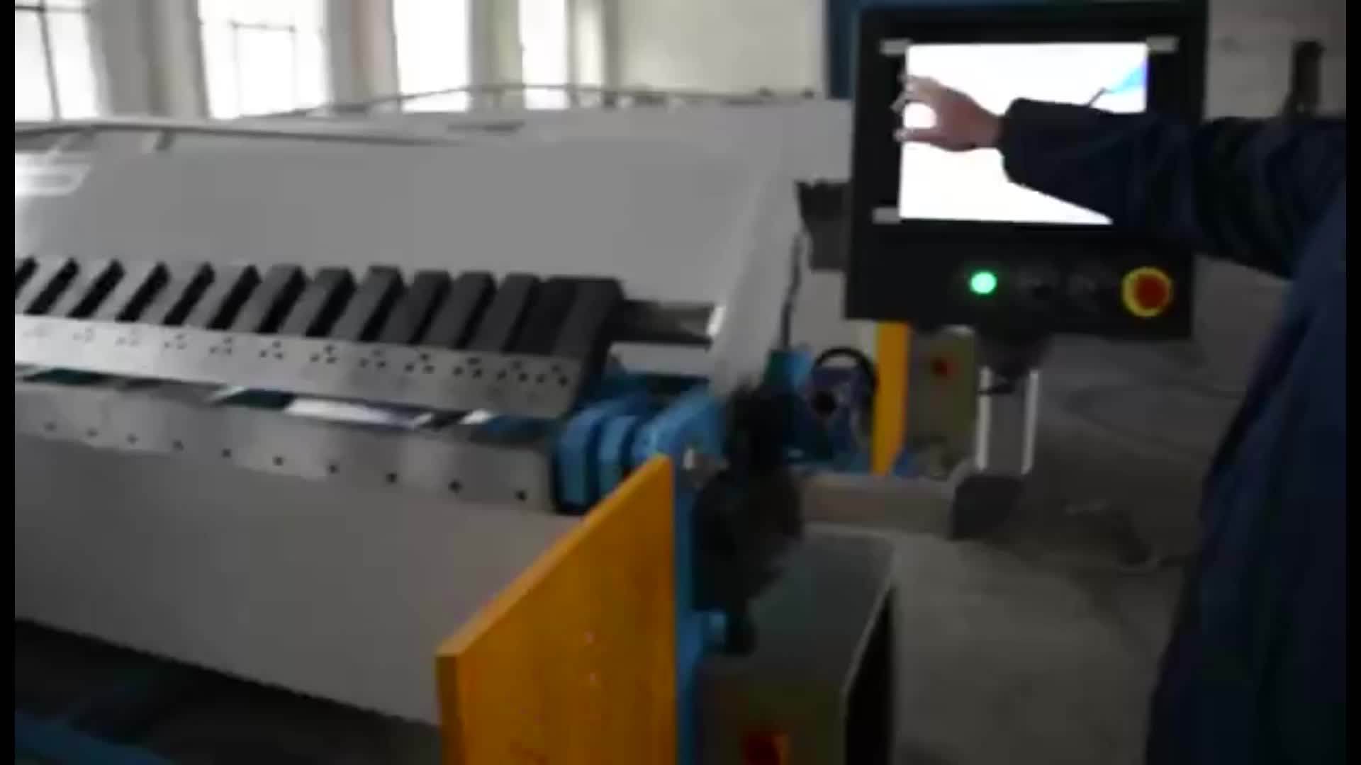 Automatic Steel Sheet Metal Plate Box And Pan Panel Bender Folding ...