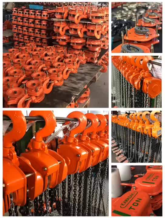 Chain Pulley Block 1ton 3mtrs Undertake Oem Orders 0.5ton To 50ton ...