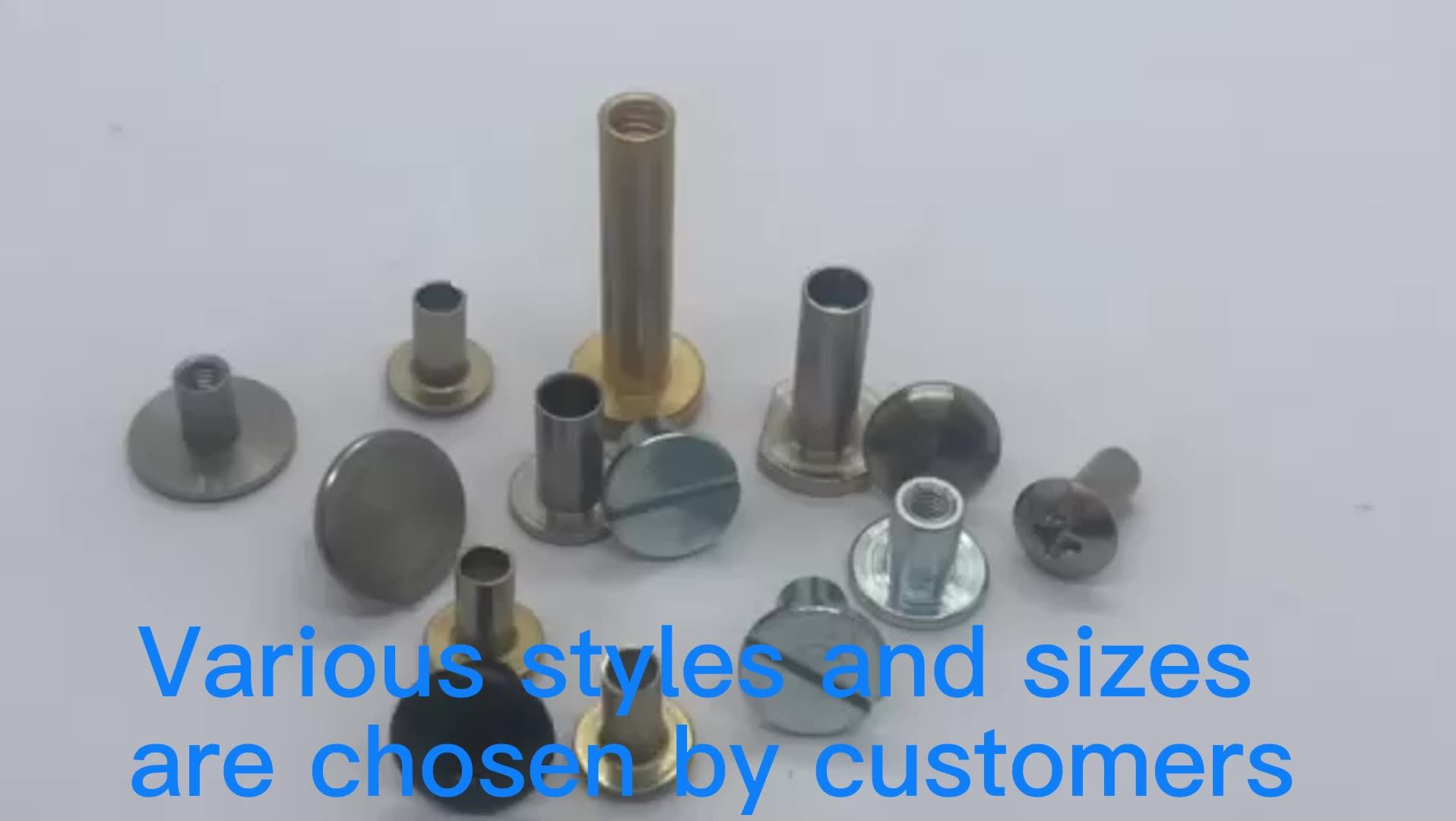 Din 7340 Eyelet Tubular Semi-hollow Rivets Head Hollow Tubular Rivet ...