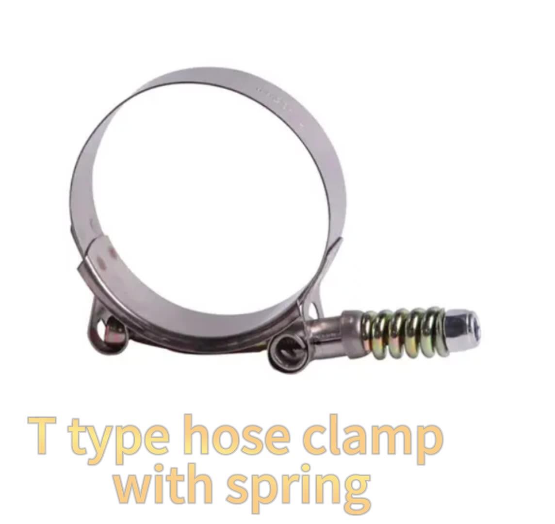 T Spring Type Stainless Steel Hose Clip - Buy Large Hose Clips With ...