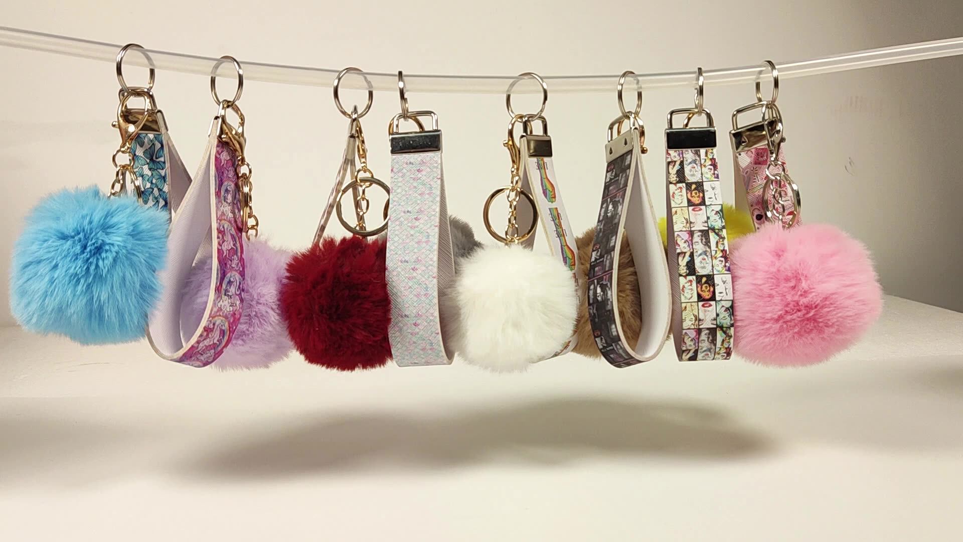 Hot Sale Cute Pattern Design Keychain Low Moq Suture Reinforcement ...