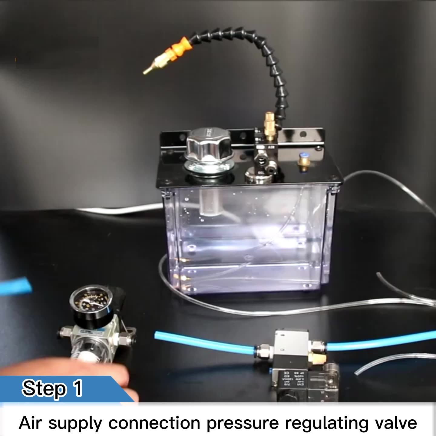 Oil And Air Lubrication System Mist Coolant Lubricants Spray System ...