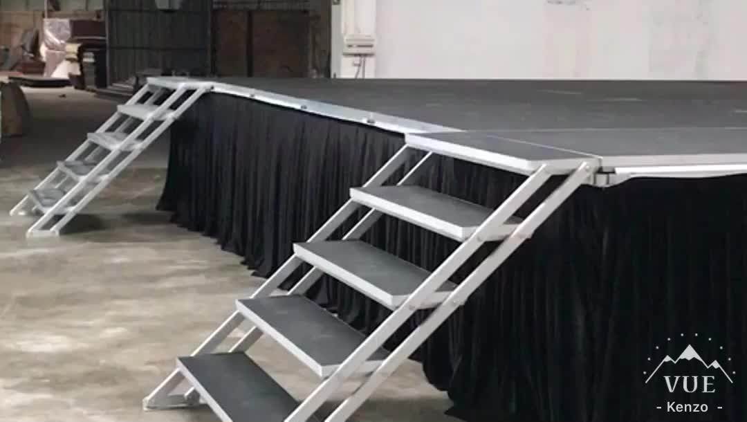 Cheap Aluminum Portable Indoor Outdoor Concert Stage Sale - Buy Potable ...