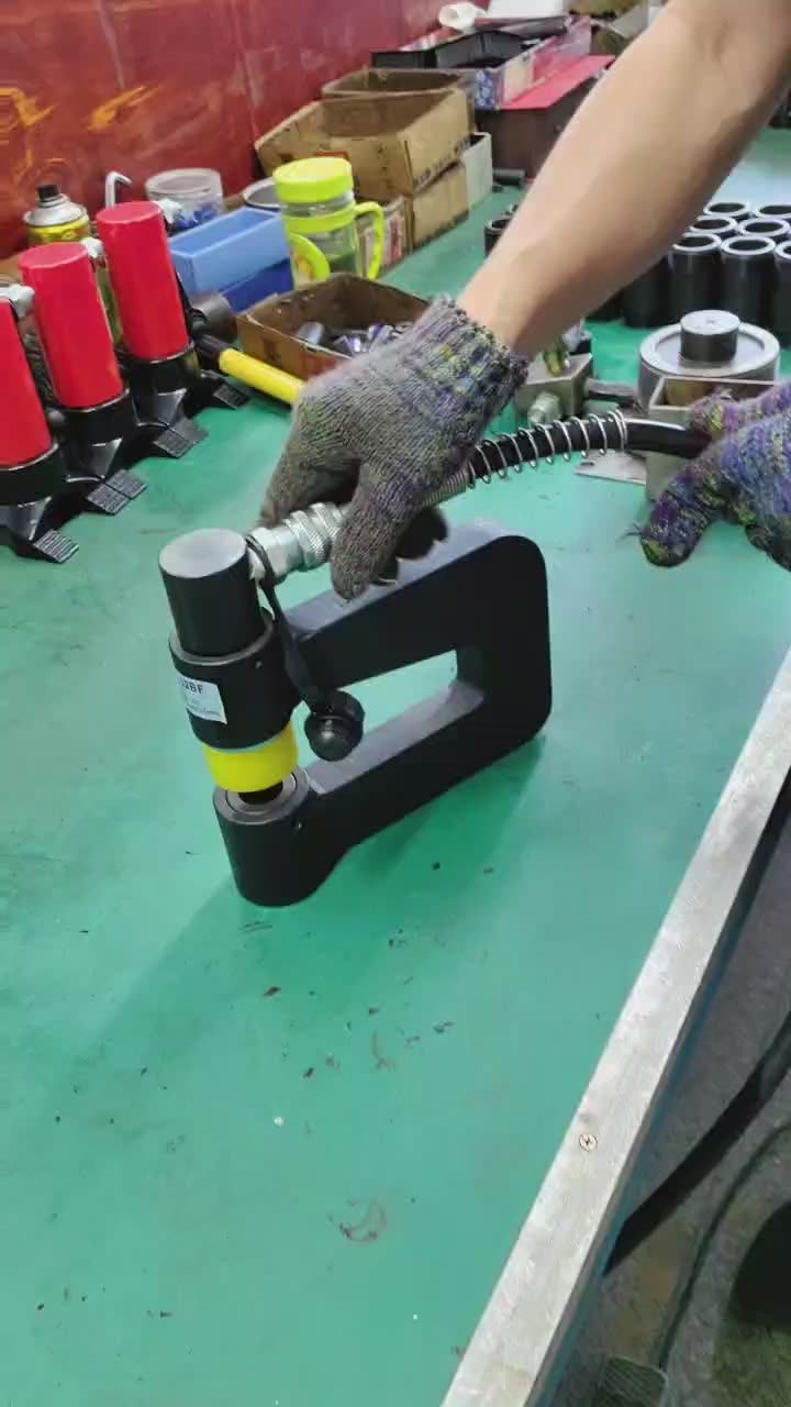 Syd-18f Portable Electro-hydraulic Punching Machine Angle Steel ...