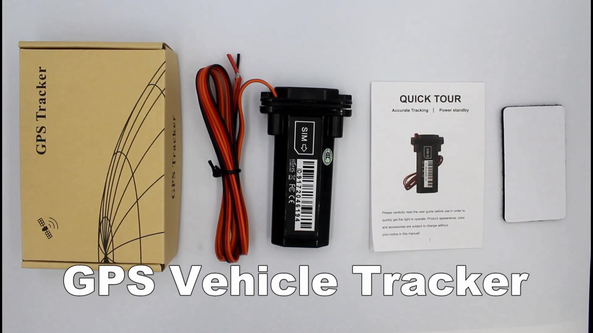 Gsm Gps Tracker 2g For Car/elctric Bicycle/motorcycle/ Vehicle 4 Band ...