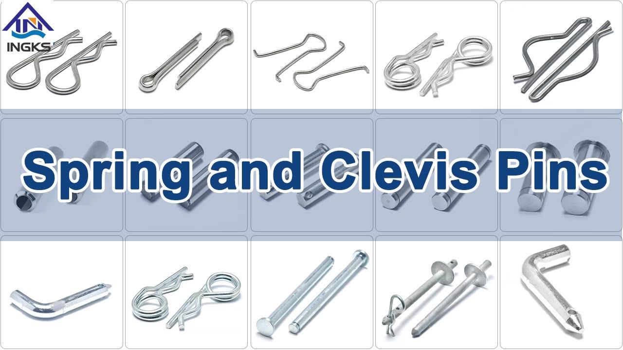Good Quality Stainless Steel M6 M8 M10 M12 Large Flat Head Hole Clevis ...