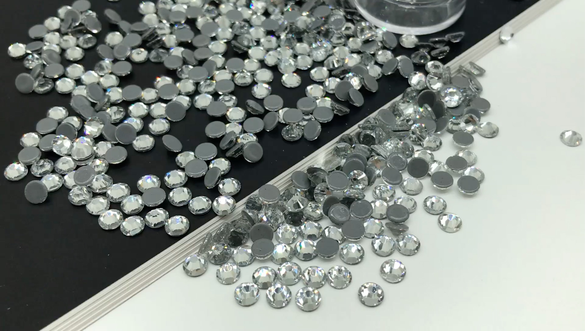 Hot Sale Ss30 Flat Back Rhinestones Crystal Healing Stones Hot Fix ...