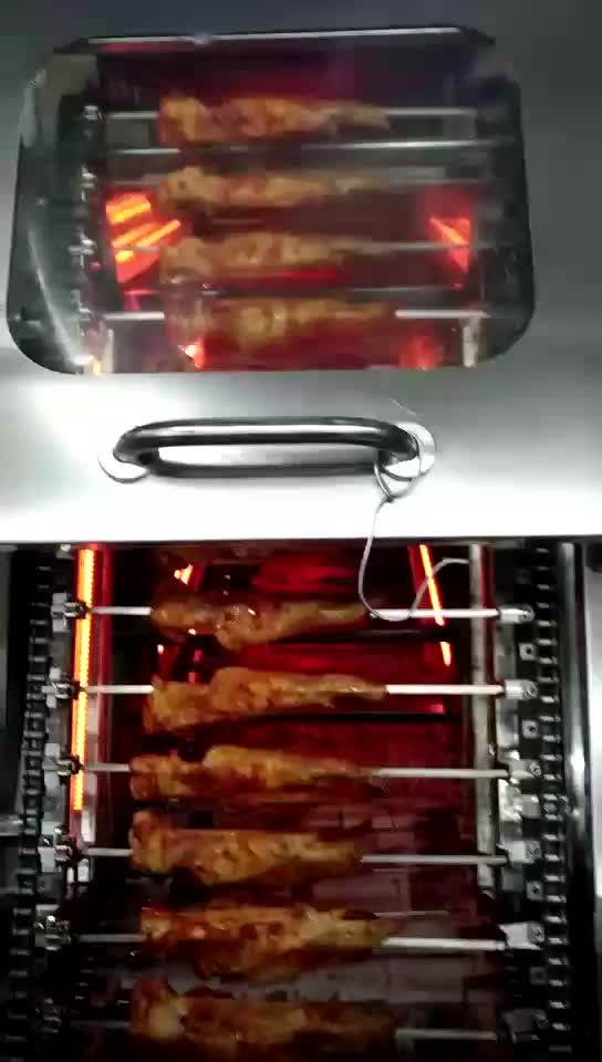 Ce Certified Factory Supplying Rotating Rotary Bbq Chicken Meat Grill ...