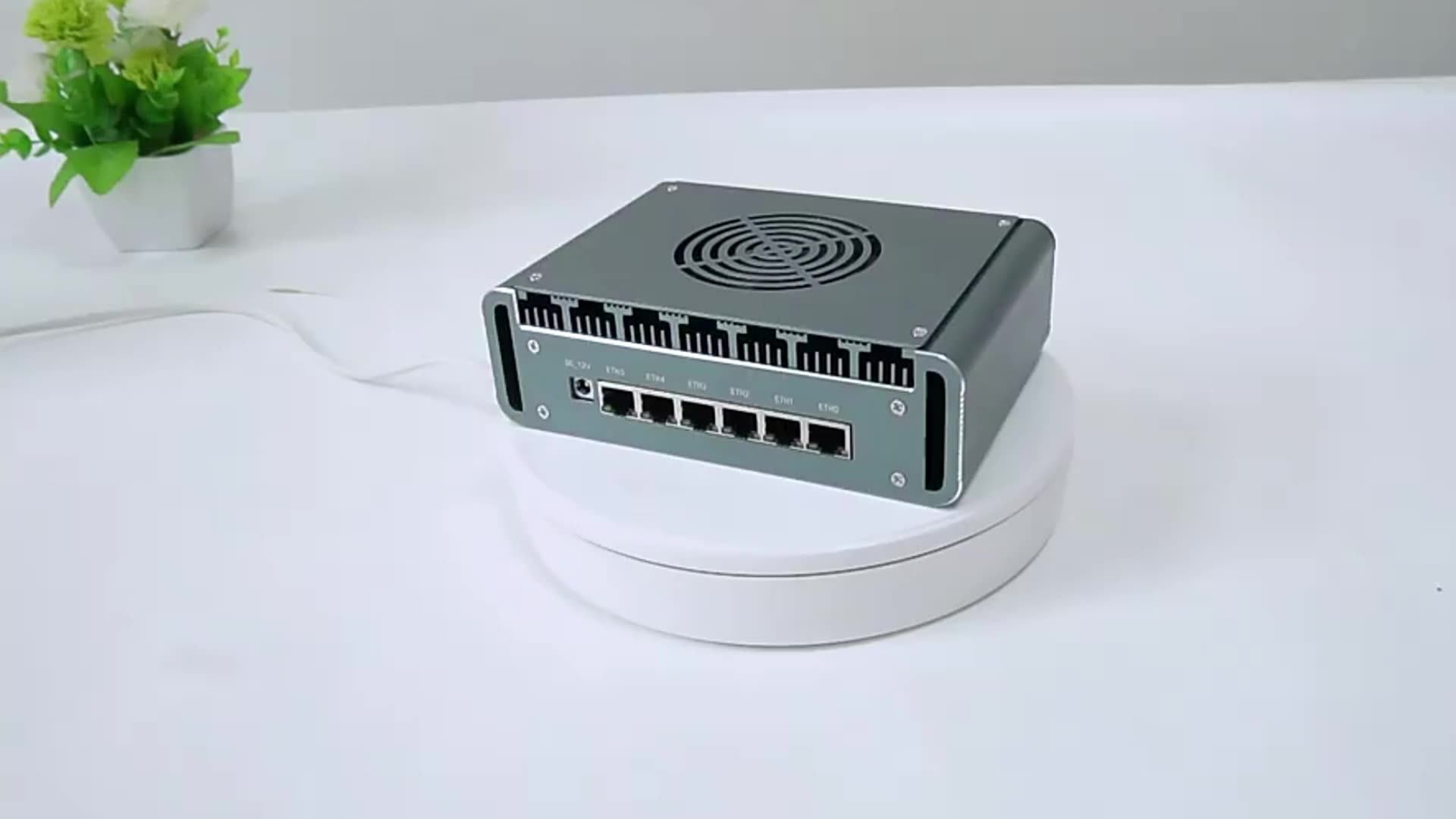 N100 Ddr5 Mini Pc Host Fan 12th Gen 6 I225 Lan Nics Port Ros Embedded ...