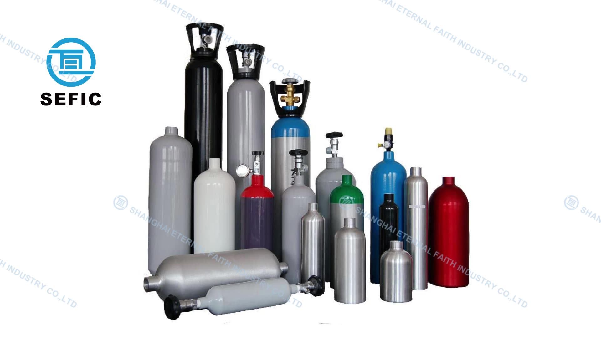 Oxygen Cylinder Medical Oxygen Cylinder Aluminum Gas Cylinder Portable ...