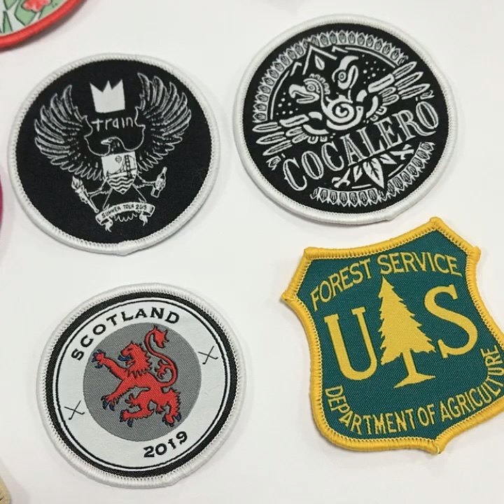 Hand Custom School Embroidery Badge For Clothes - Buy Embroidery Badge ...