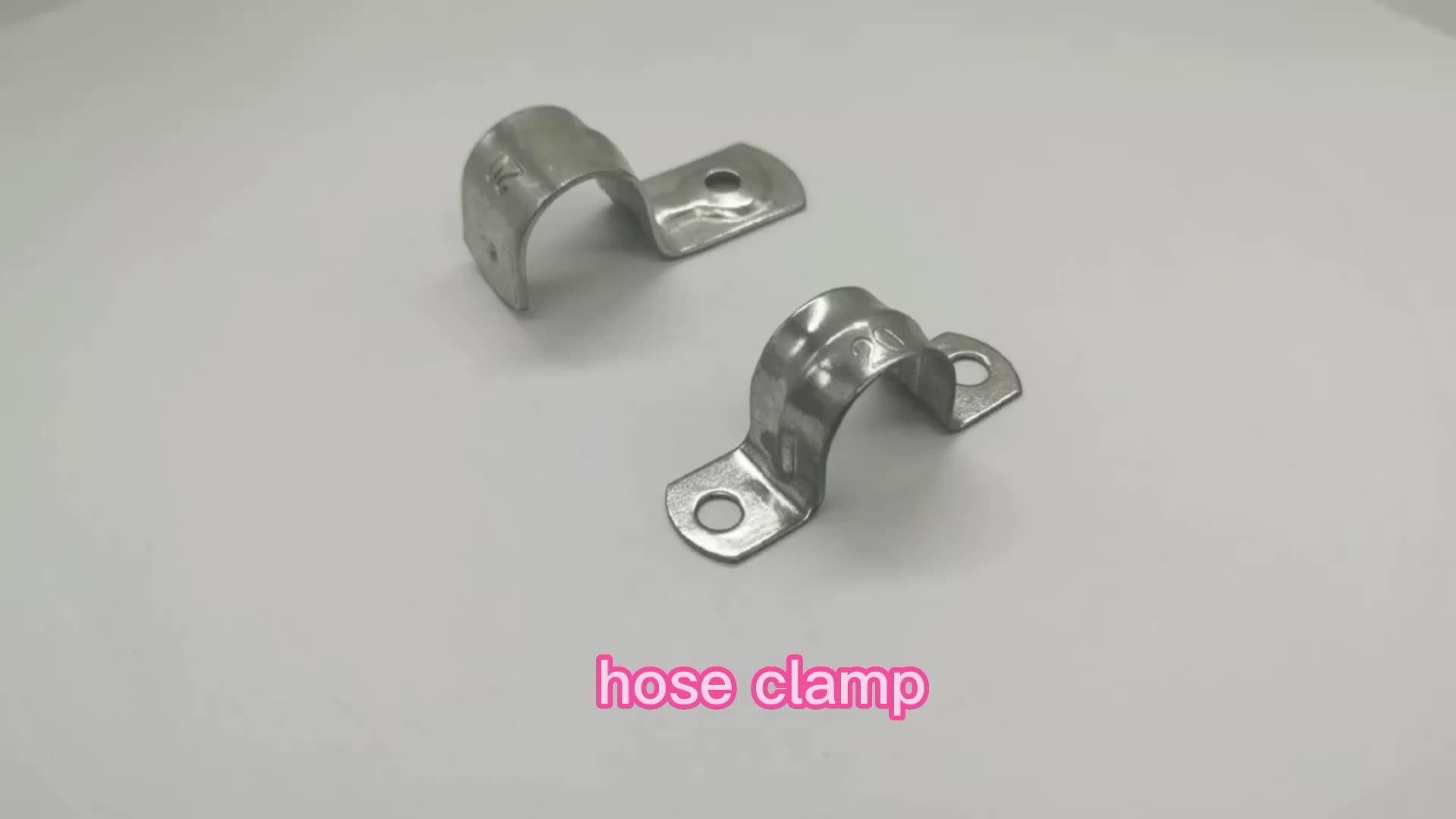 Customized Stainless Steel Small Pipe Clamp U-type Horse Riding Clamps ...