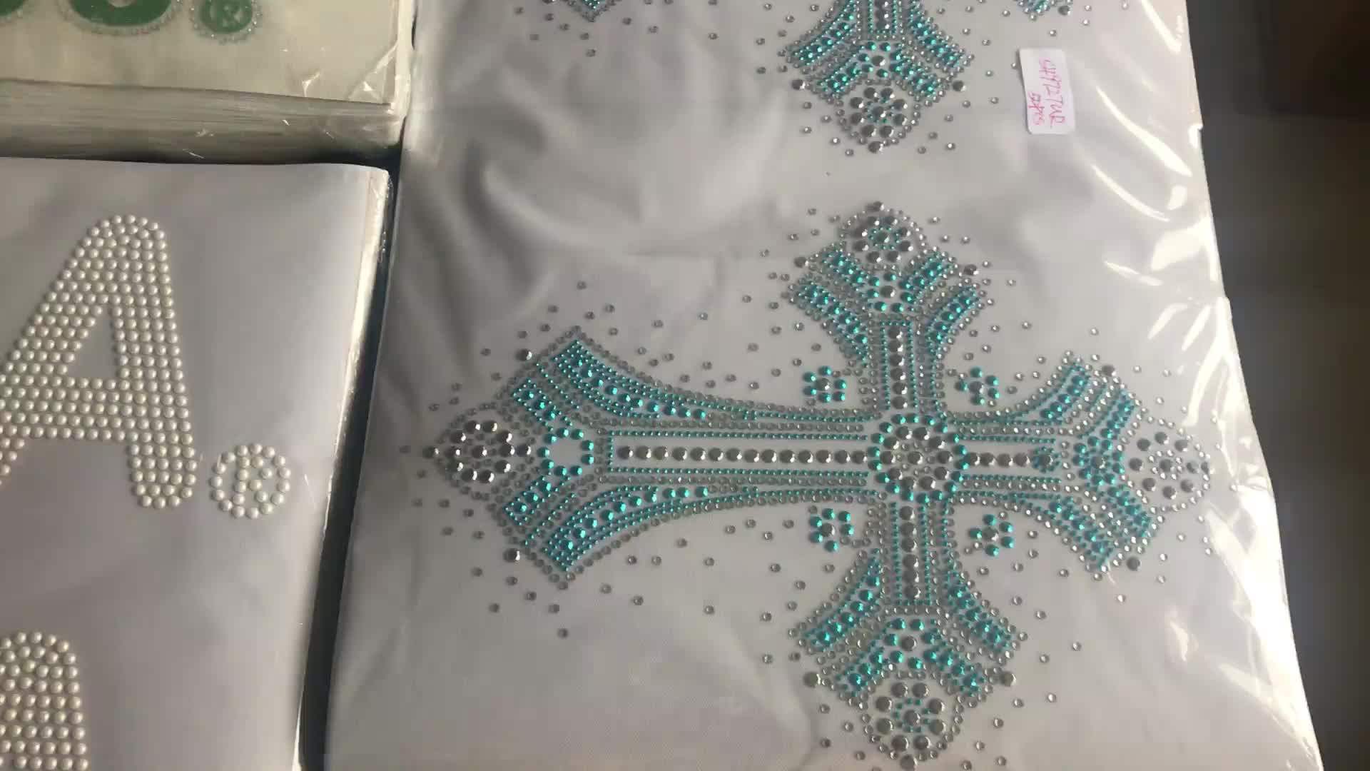 Custom Hot Fix Heat Transfer Rhinestones Motif Design - Buy Rhinestone ...