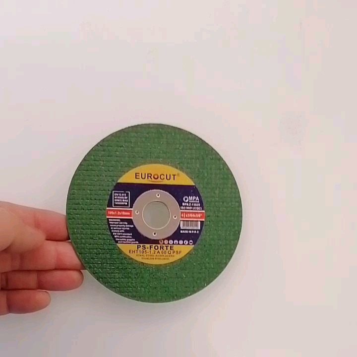 Eurocut Brand Mpa Certified 4'' Sharp Type Cutting Disc For Stainless ...