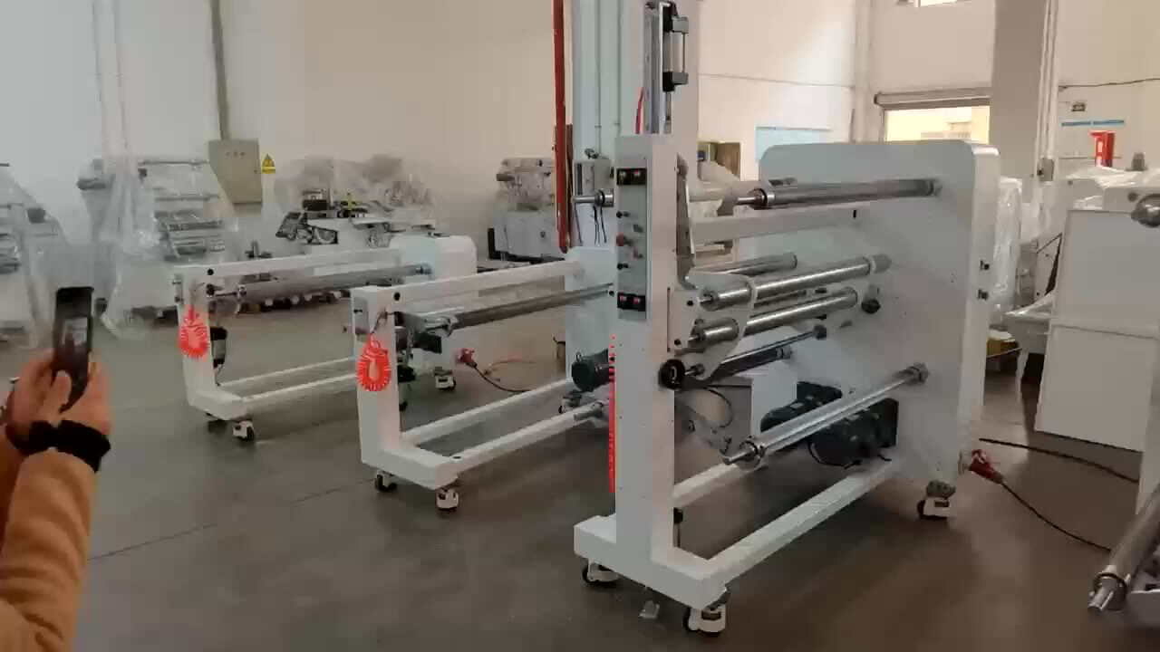 Factory Custom Automatic Electric Motor Unwind And Rewind Machine With ...