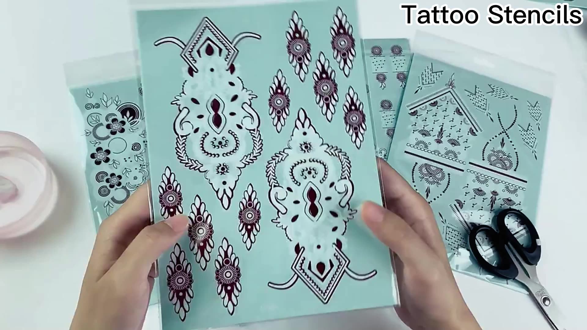 Wholesale Hand Tattoo Stickers Body Henna Machines Custom Temporary ...