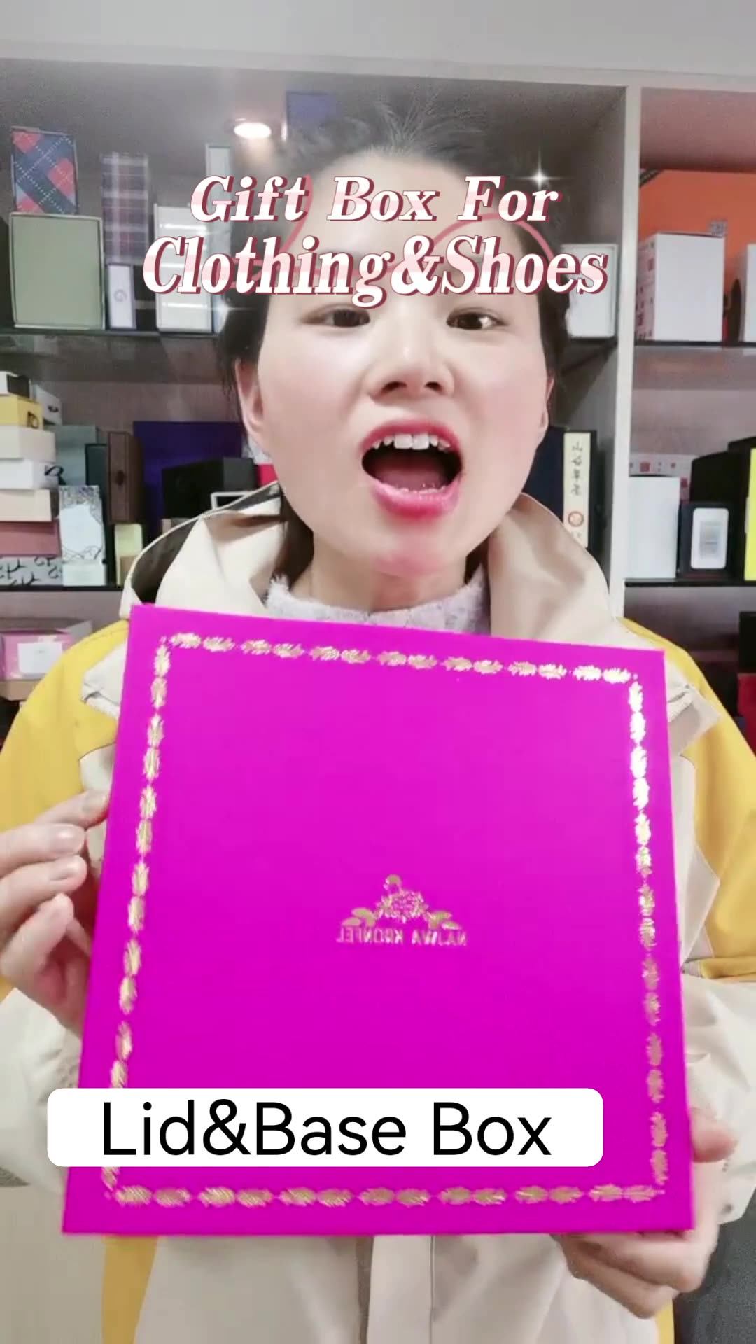 Luxury A2 A3 Cardboard Box Presentation Packaging Box Wedding Photo ...