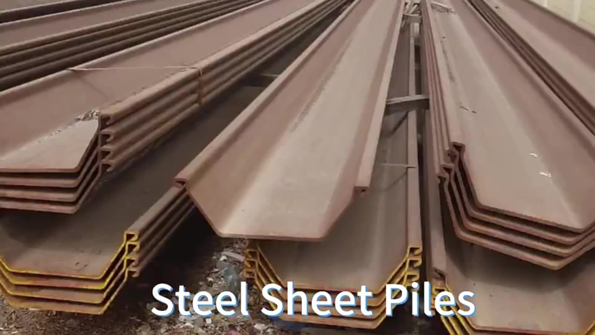 Larsen Steel Sheet Pile S235jrc S275jrc Az50-700 U Type And Z Type For ...