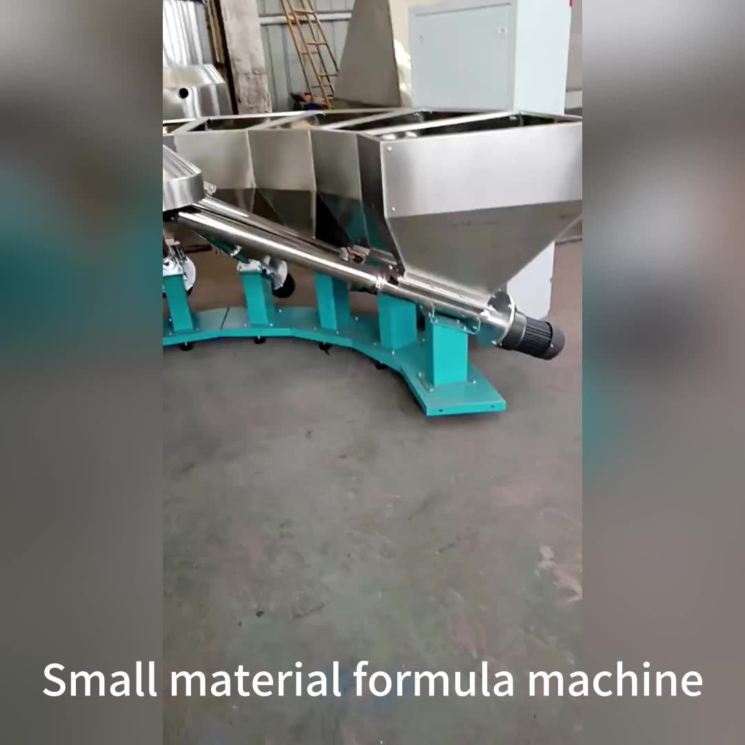 Auto Dosing Weighing Batching Machine For Pet Food Feed Plastic ...