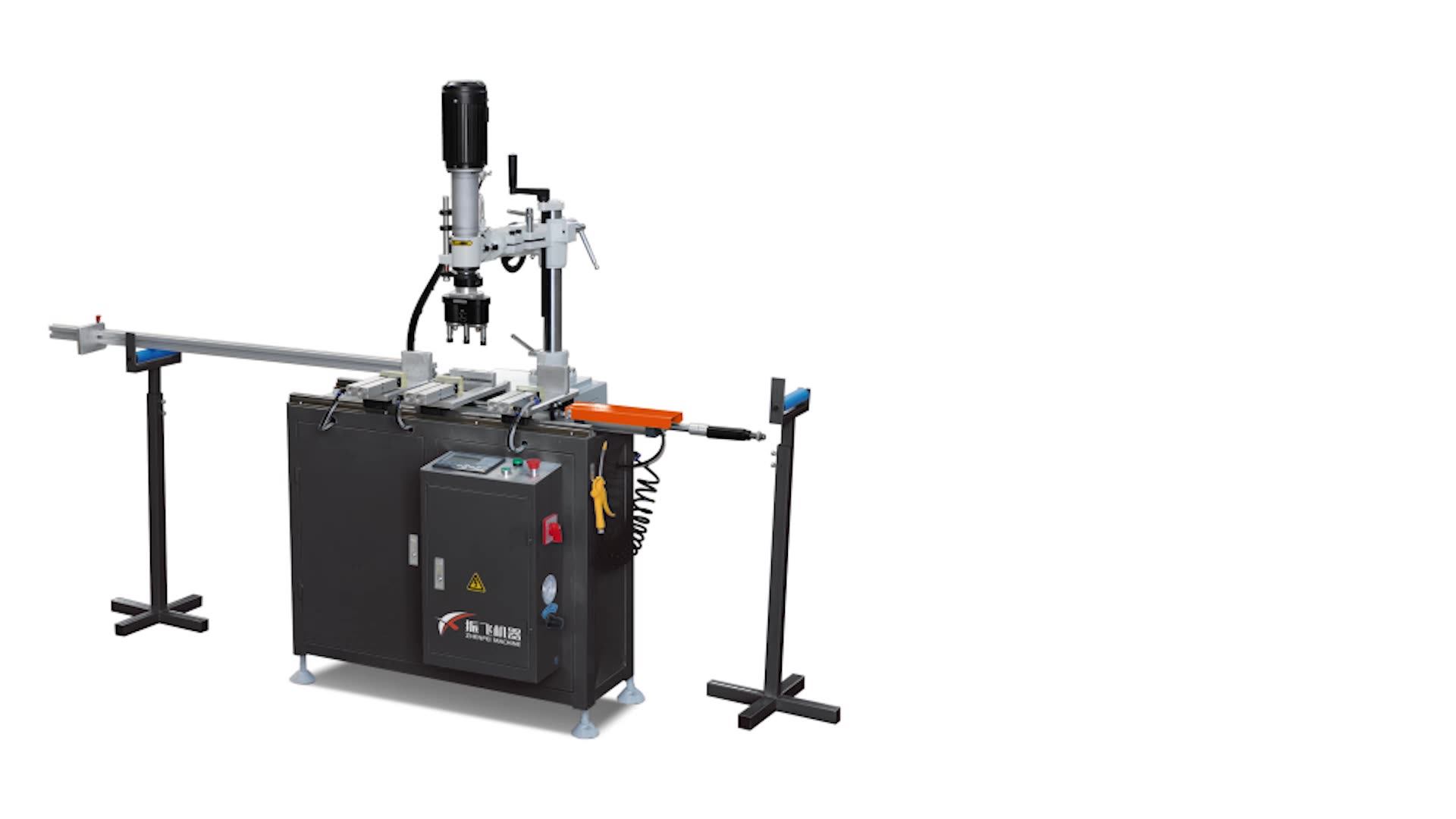 Aluminum Window Cnc Louver /shutter/tenon Drilling Machine - Buy Cnc ...