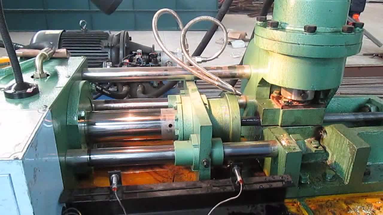 Taiwan Automatic Anchor Bolt Steel Tube Bar Reducing Diameter Shrinking ...