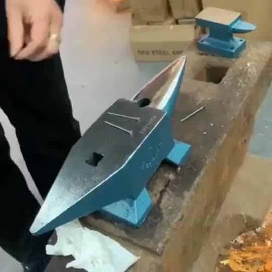 High Hardness Adjustable Forged Casting Anvil Forge Cast Steel 30kg ...