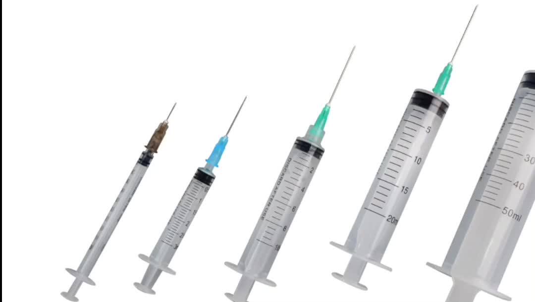 Disposable Hospital Use Injection Syringe 1 Ml 3 Ml 5 Ml - Buy Syringe ...