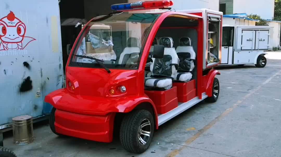 Mini Electric Fire Fighting Truck For Emergency - Buy Electric Fire ...