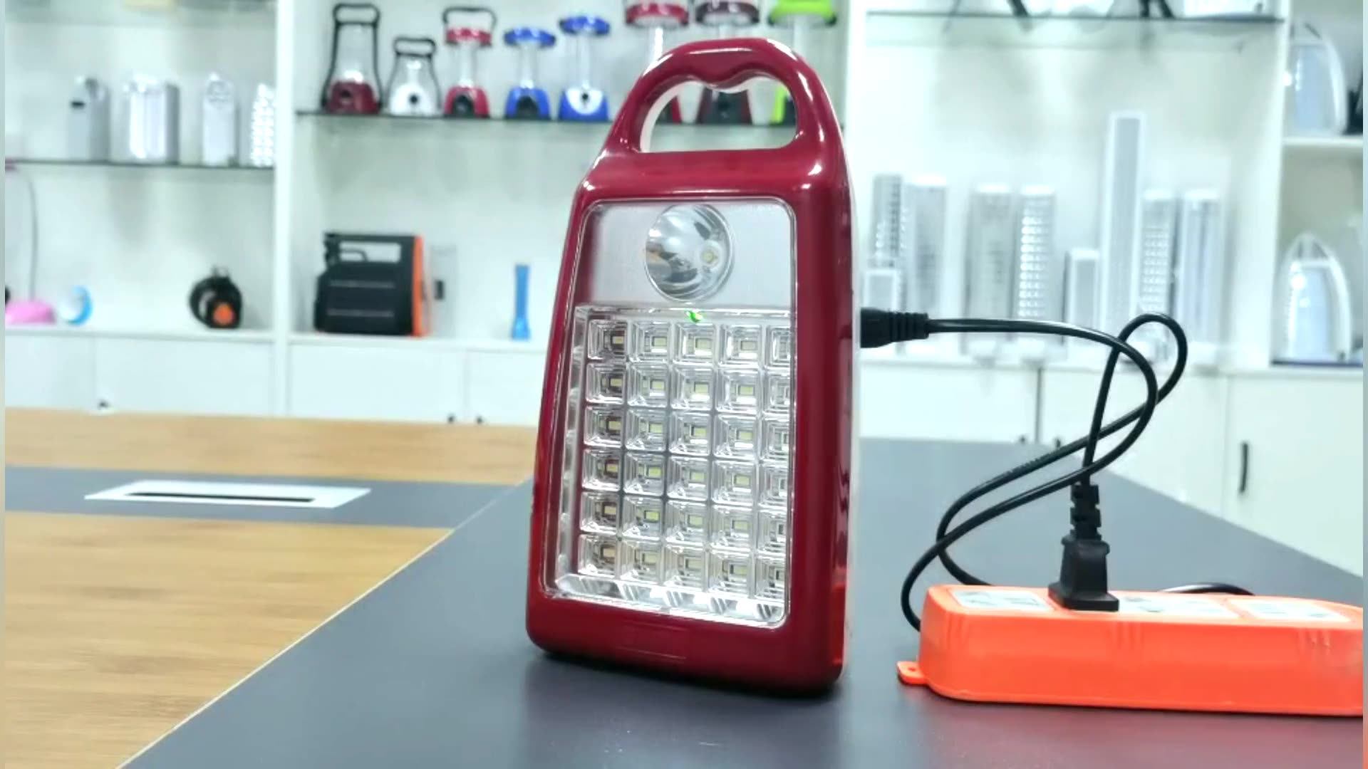 Rechargeable Portable With Usb And Solar Charger Function Led Emergency ...