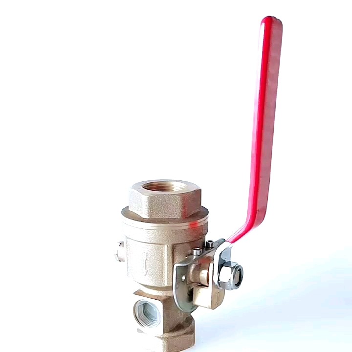 Fire Protection Test&drain Valve 1" 1 1/4" 2" Forged Brass Tapped For ...